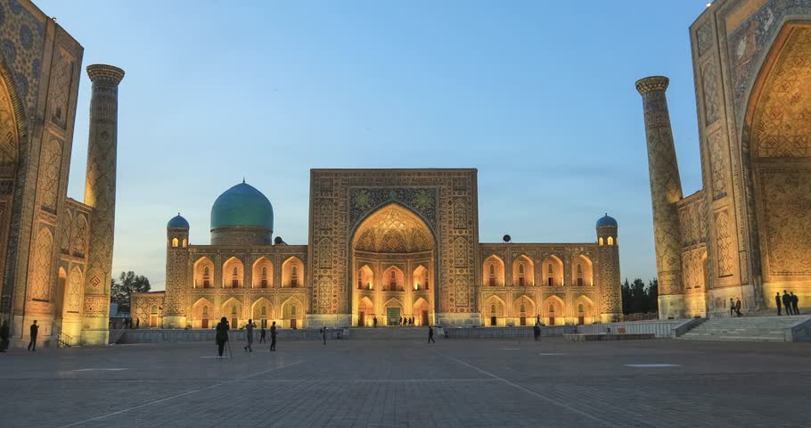 Registan Samarkand Stock Video Footage - 4K and HD Video Clips ...