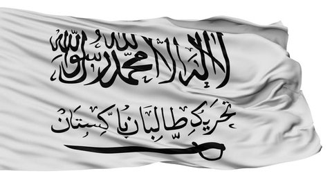 flag animation whit alpha channeltalibanislamic fundamentalist Stock ...