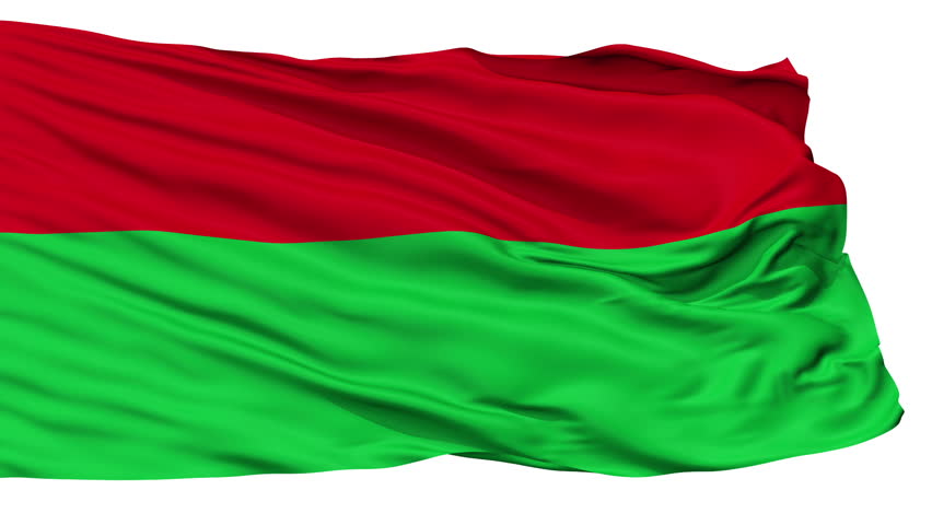 blank plain red flag flagpole waving Stock Footage Video (100% Royalty ...