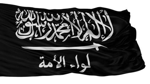 flag animation whit alpha channeltalibanislamic fundamentalist Stock ...