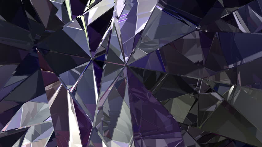 blue facet background animation - loopable Stock Footage Video (100% ...