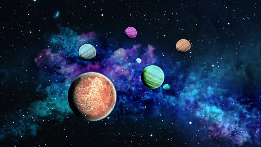 solar system planets Stock Footage Video (100% Royalty-free) 1016584918 ...