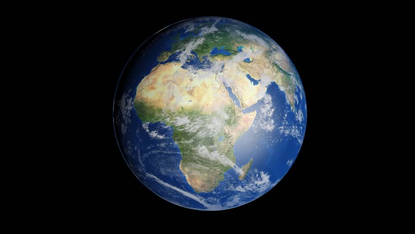 realistic world map wraps globe loop Stock Footage Video (100% Royalty ...