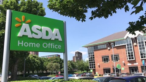 12 Asda supermarket exterior Stock Video Footage - 4K and HD Video ...