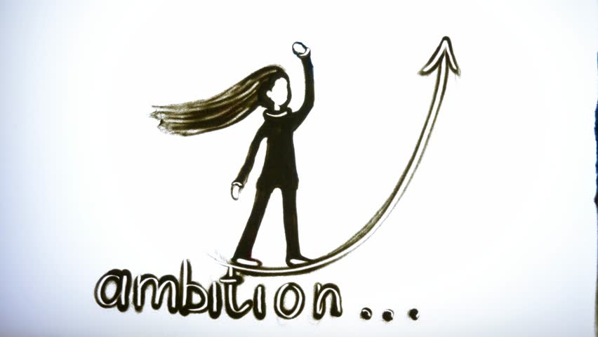 Ambition, Arms of Man Draw Stock Footage Video (100% Royalty-free ...