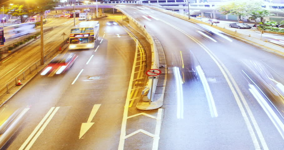 top view fast moving cars on Stock Footage Video (100% Royalty-free ...