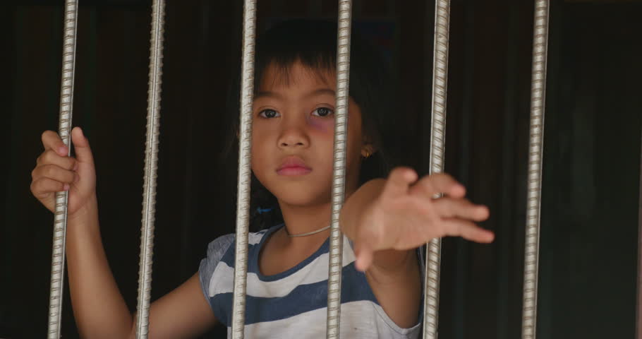 Sad Little Girl Need Help Stock Footage Video (100% Royalty-free ...