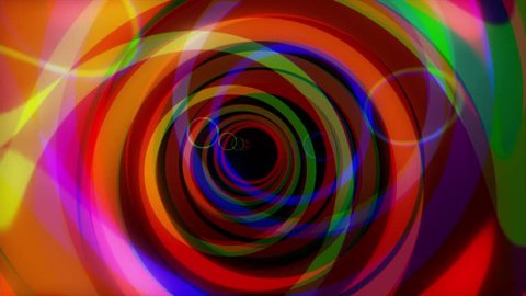 Beautiful Abstract Trip Seamless Animation Hallucinations Stock Footage ...