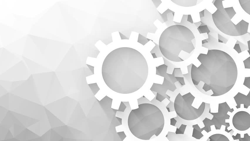 Animated Gears Cogs Moving Stock Footage Video (100% Royalty-free ...