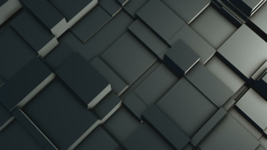 abstract background moving metal blocks Stock Footage Video (100% ...