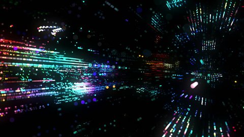 Camera Movement Through 3d Space World Stock Footage Video (100% ...