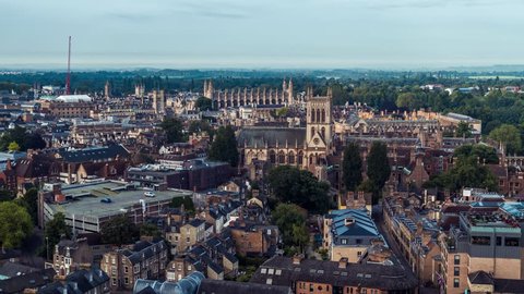 Aerial View Cambridge Uk United Kingdom Stock Footage Video (100% ...
