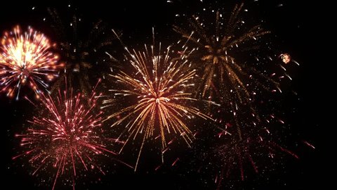 Cinemagraph Fireworks Night Looping Motion Photo Stock Footage Video ...