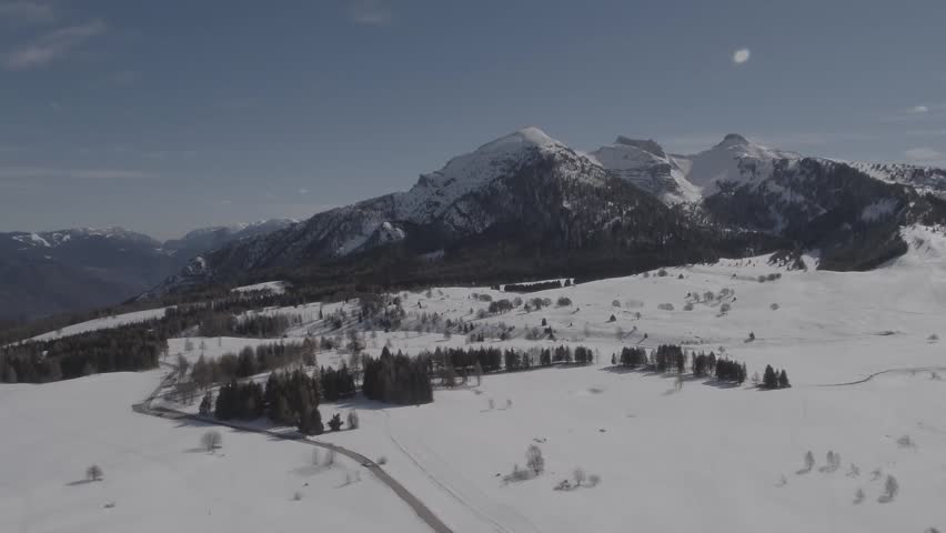 Monte Bondone Landscape with mountains image - Free stock photo ...