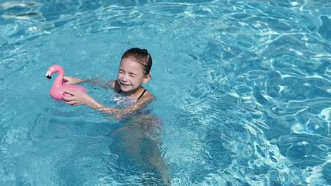 Child Drowning Water 4k Slow Motion Stock Footage Video (100% Royalty ...
