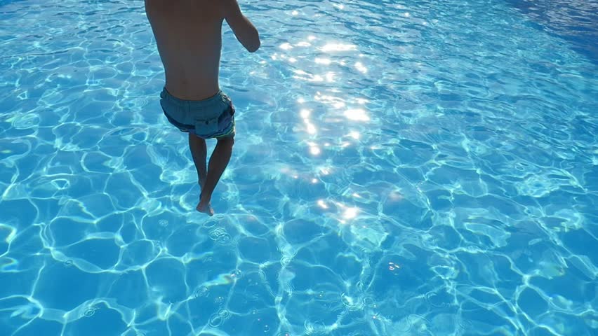 mother swimsuits son trunks have fun Stock Footage Video (100% Royalty ...