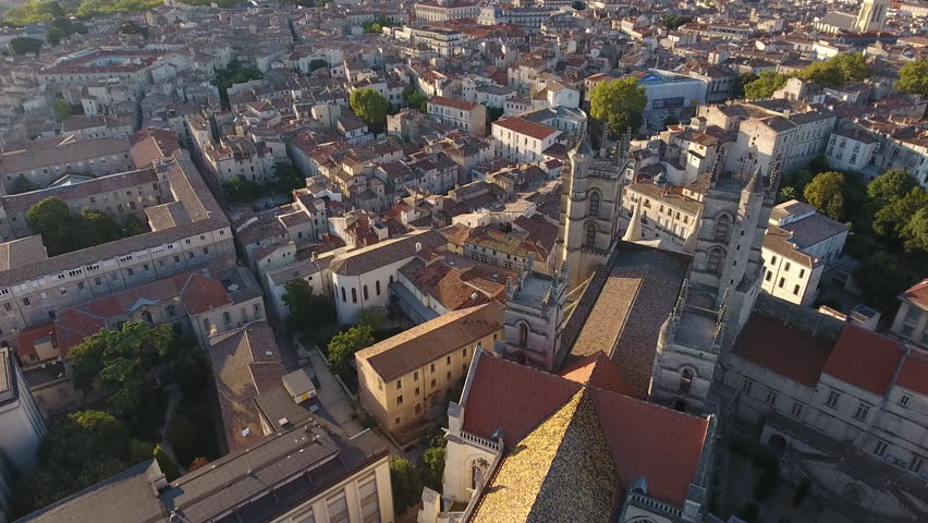 Saint Pierre Cathedral building in Montpellier, France image - Free ...