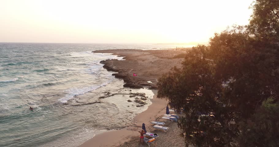 Ocean Shore line landscape in Cyprus image - Free stock photo - Public ...