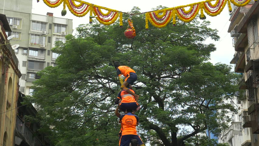 Janmashtami pyramid Stock Video Footage - 4K and HD Video Clips ...