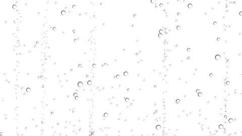 Water Bubbles Move Rise Looped Video Stock Footage Video (100% Royalty ...