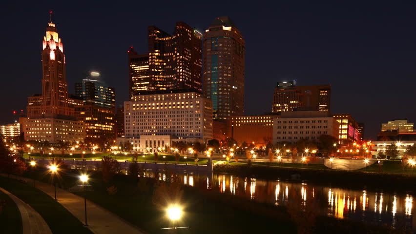 Night to Day Timelapse Columbus, Stock Footage Video (100% Royalty-free ...
