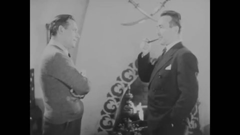 Circa 1944 Oss Agent Advised Get Stock Footage Video (100% Royalty-free ...