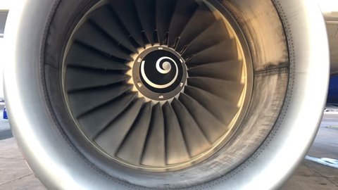 3d looping animation jet plane engine Stock Footage Video (100% Royalty ...