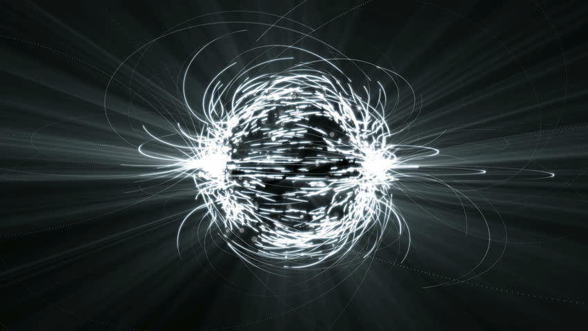 Silver Abstract Fractal Atom or Stock Footage Video (100% Royalty-free ...