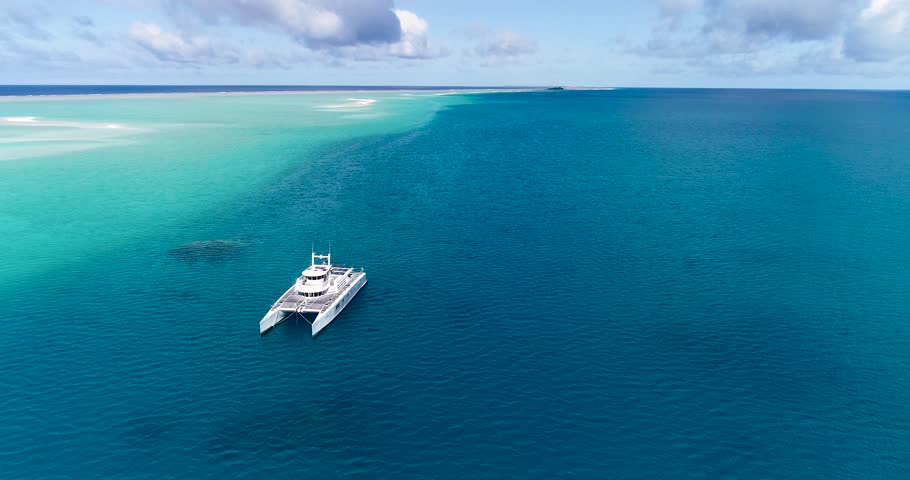 boat aerial view Stock Footage Video (100% Royalty-free) 1016435626 ...