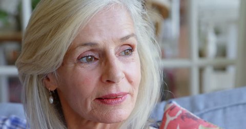 happy mature middle aged single woman Stock Footage Video (100% Royalty ...