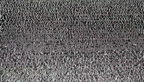 Tv Screen No Signal Static Noise Stock Footage Video (100% Royalty-free ...