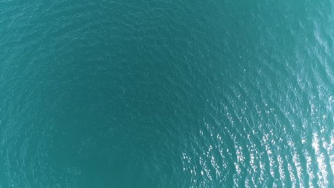 aerial view water surface by drone Stock Footage Video (100% Royalty ...