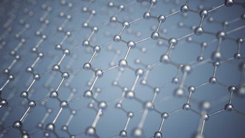 Seamlessly Loopable Animation Graphene Structure 4k Stock Footage Video ...