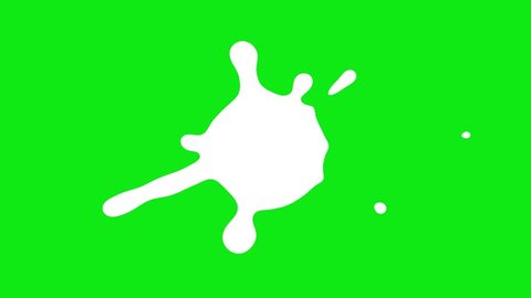 Animated Paint Splatter Stock Footage Video (100% Royalty-free ...
