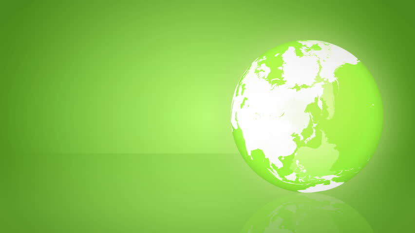 Simple Green Earth is Rolling Stock Footage Video (100% Royalty-free ...