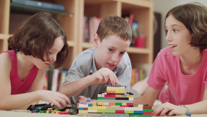 front view group cute diverse classmates Stock Footage Video (100% ...