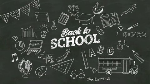 Hand Drawn Mathematics Doodle Set Lettering Stock Vector (Royalty Free ...