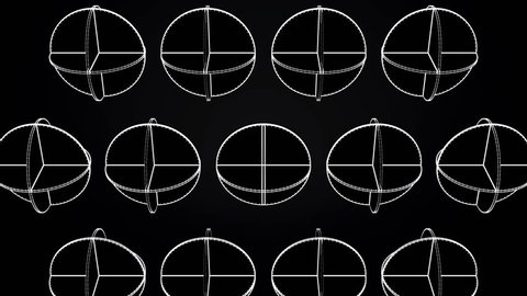 Development Sphere Gore Method Shows Creation Stock Vector (Royalty ...