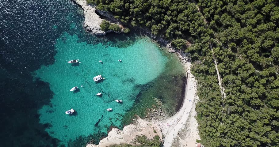 Aerial View of Menorca in Stock Footage Video (100% Royalty-free ...