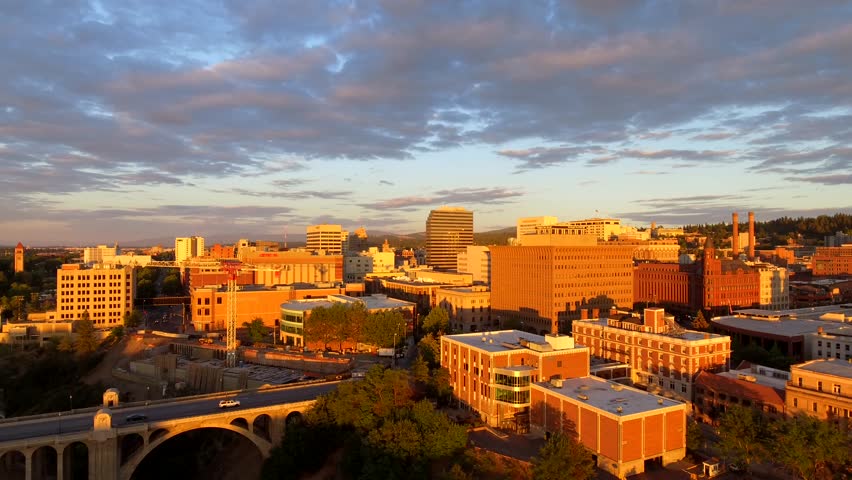 Landscape view from Spokane, Washington image - Free stock photo ...