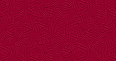 Dark Red Pure Matte Geometric Surface Stock Footage Video (100% Royalty ...