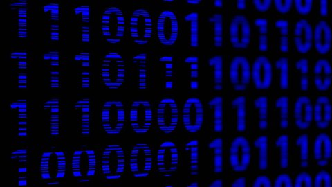 Hexadecimal Program Code Scrolling Background Seamless Stock Footage ...