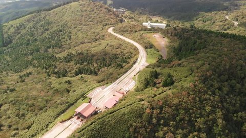 Aerial View Hakone Skyline Hakone Japan Stock Footage Video (100% ...