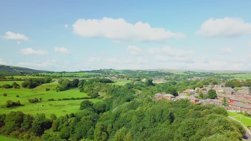 The Lancashire Countryside, England from Stock Footage Video (100% ...