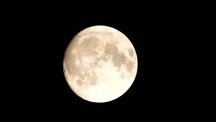 Blood red full moon on green screen background, full moon eclipse show ...
