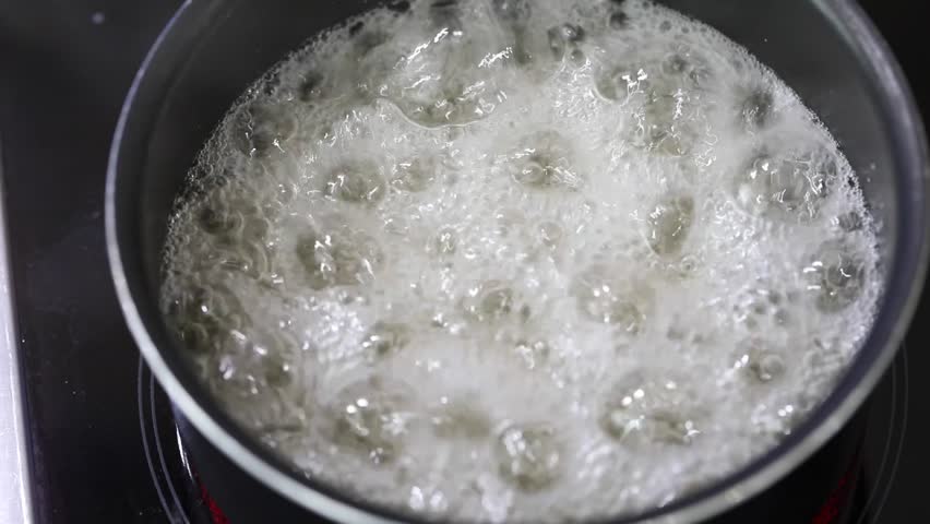 Boiling and Bubbling Sugar Syrup Stock Footage Video (100% Royalty-free ...