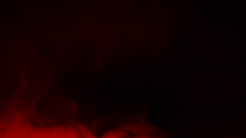 animated glowing red smoke gas rising Stock Footage Video (100% Royalty ...