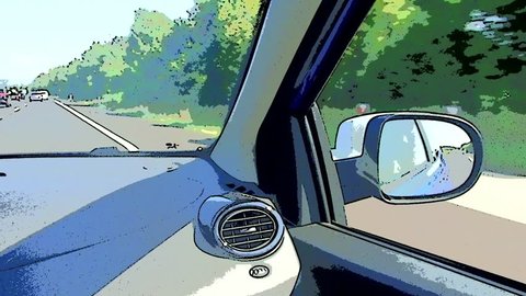 Traffic jam cartoon Stock Video Footage - 4K and HD Video Clips ...