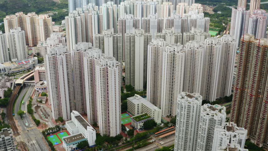 Tin Shui Wai, Hong Kong, Stock Footage Video (100% Royalty-free ...