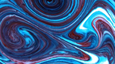 Abstract Liquid Painting Texture Very Nice Stock Footage Video (100% ...